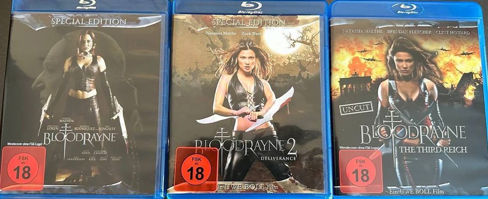 Bloodrayne Trilogie Blu-ray - Ungeschnitten (Gebraucht) in Beringen für ...