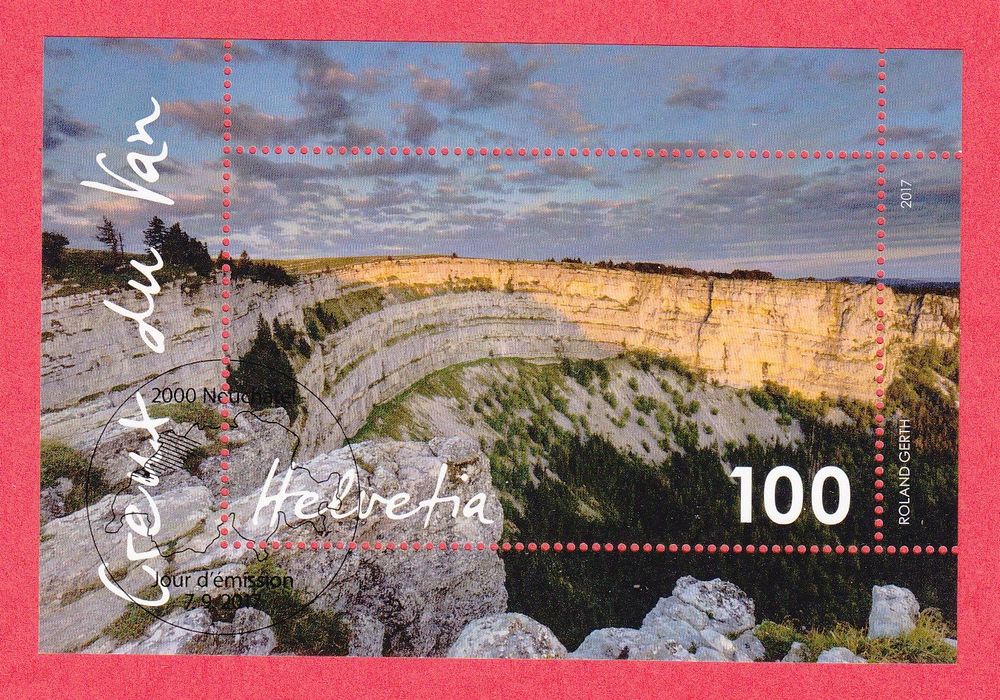 2017 SONDER BLOCK Schweizer Landschaft ERSTTAG | Kaufen auf Ricardo