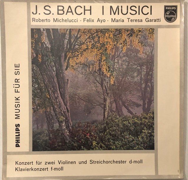 Bach – Violinkonzert / Klavierkonzert (10''-LP) (Gebraucht) in ...