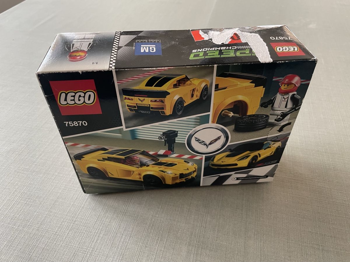 LEGO Speed Champions 75870 Chevrolet Corvette Z06 (Neu und ...