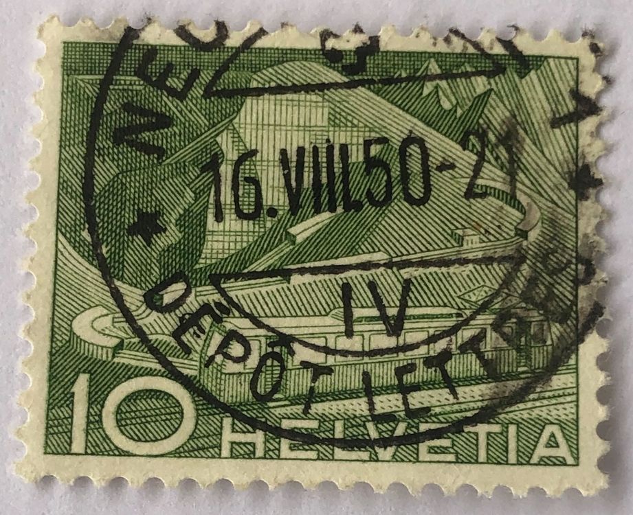 Nr.299 mit Vollstempel (Gebraucht) in Aarau für CHF 0.2 – mit Lieferung auf Ricardo kaufen