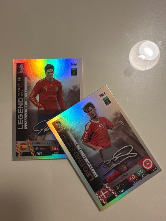 2für1 Laudrup LSS4 + F. Torres LSS18 Match Attac Euro 2024 (Neu (gemäss ...