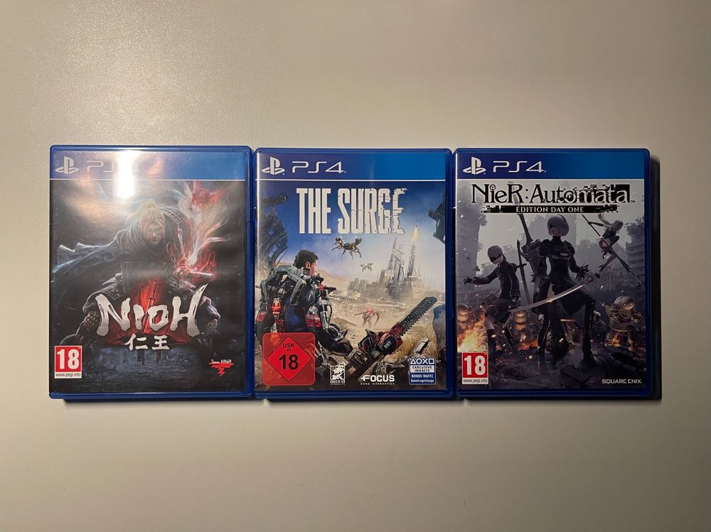 NieR: Automata, Nioh, The Surge, Sony Playstation 4, PS4 | Kaufen auf ...