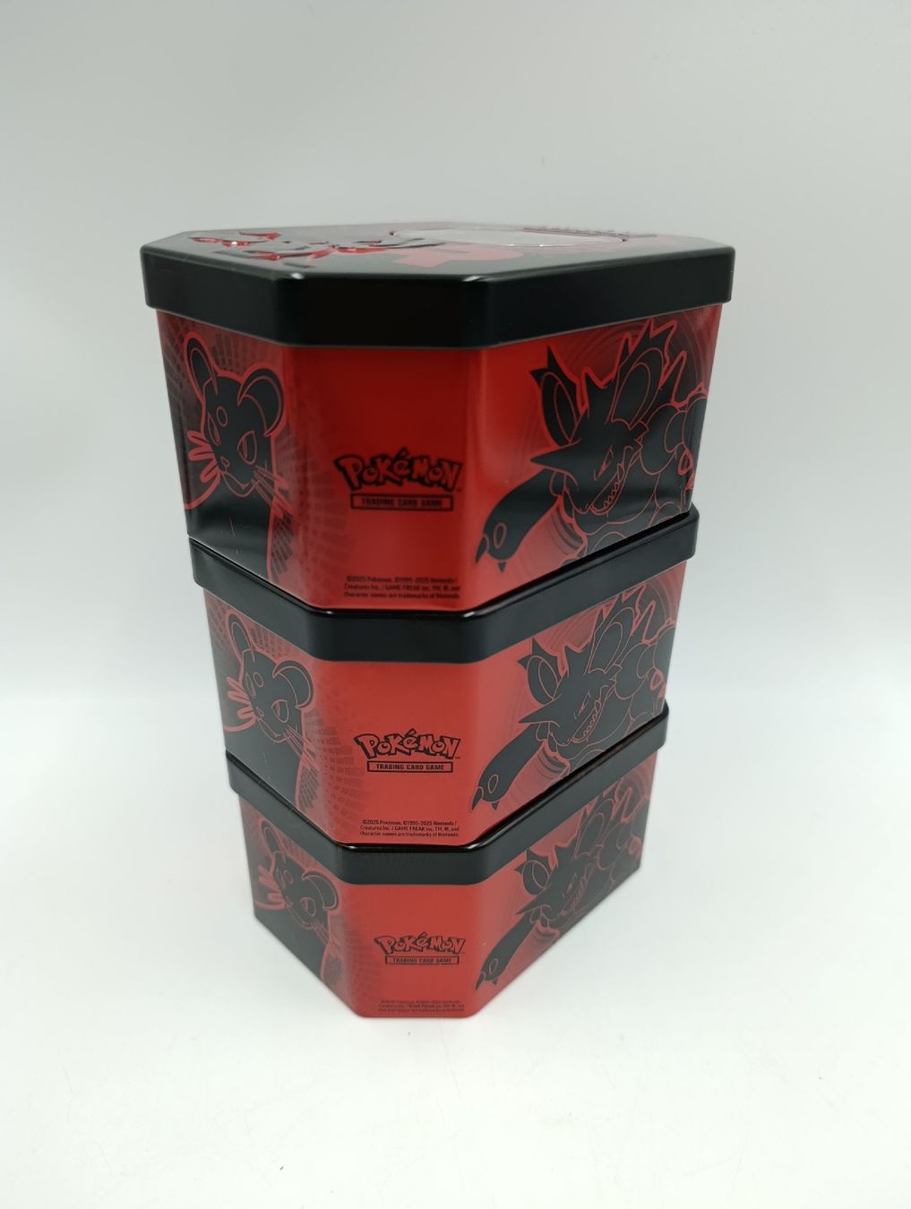 3 Destined Rivals Tin Boxen, nur Tins und Promos Pokemon (Gebraucht) in ...