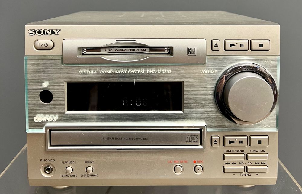 Vintage Sony Mini Disc Tuner CD Hi-Fi System (Gebraucht) in Reigoldswil ...