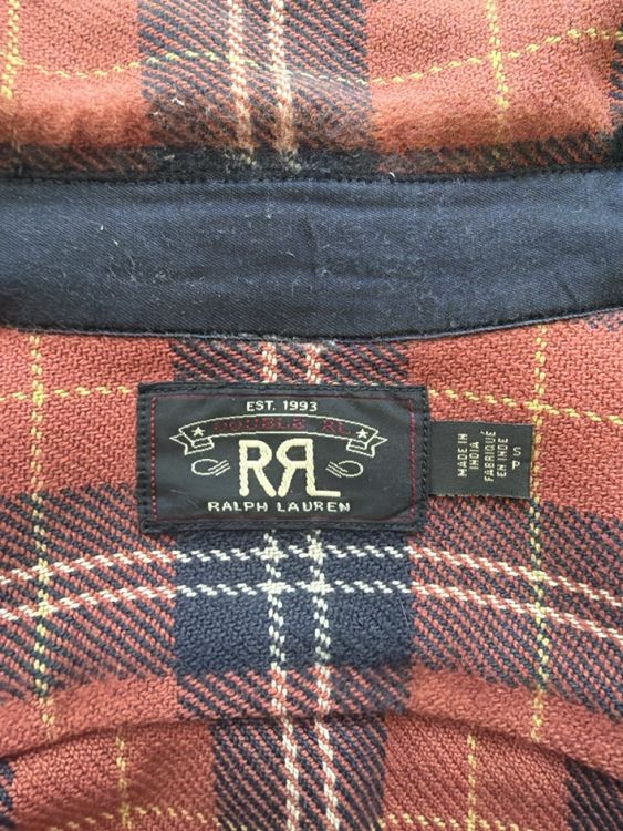 RRL checked flannel workshirt / S (Gebraucht) in Zürich für CHF 149 ...