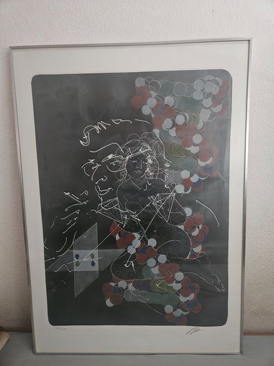 HANS ERNI LITHO 20/200 64 x 90.5 CM (Gebraucht) in Basel für CHF 35 – nur Abholung auf Ricardo ...