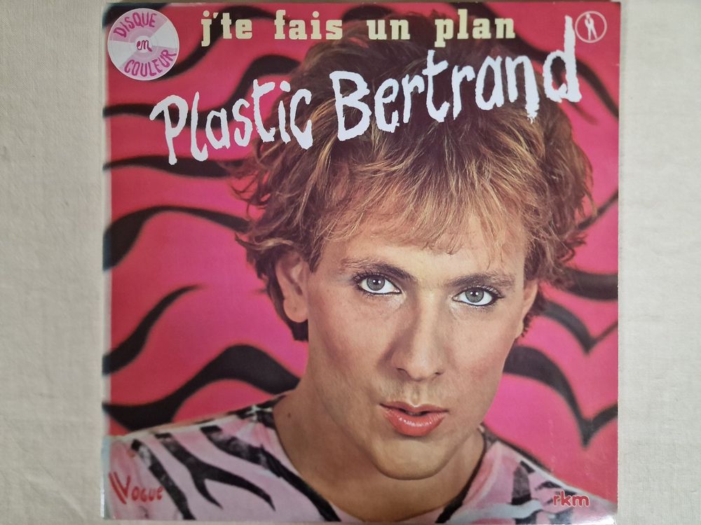 Plastic Bertrand LP – J'te Fais Un Plan | Kaufen auf Ricardo