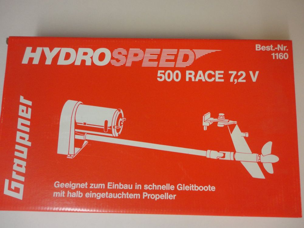 Graupner HYDROSPEED 500 RACE Nr. 1160 (Neu und originalverpackt) in ...