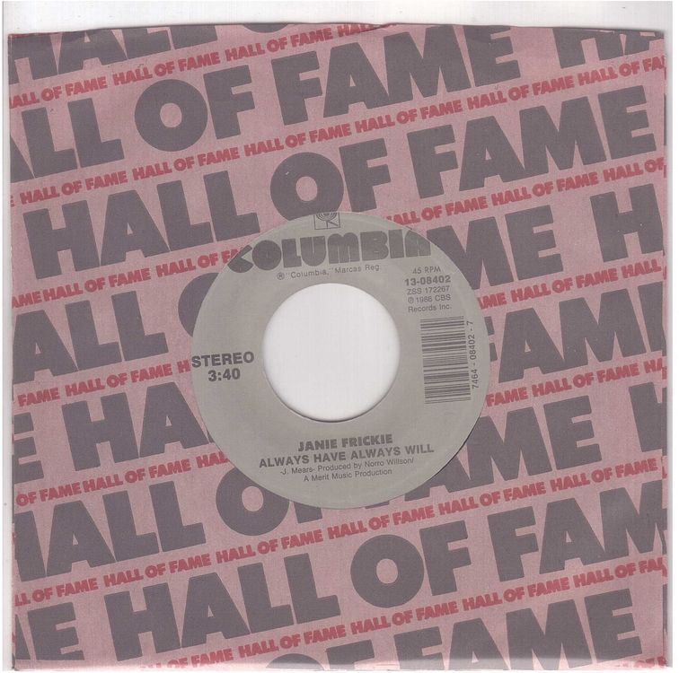 Single7 JANIE FRICKIE -Always have always will (Gebraucht) in Oberwil ...