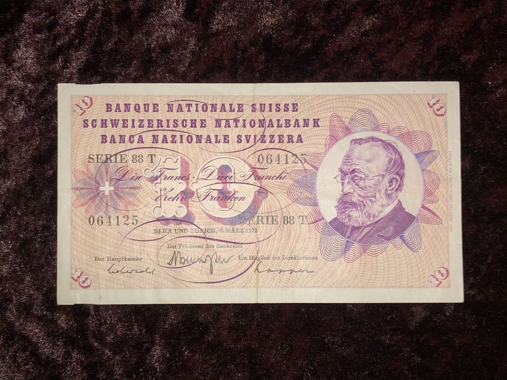 Alte CH Banknoten komplette Serie | Kaufen auf Ricardo