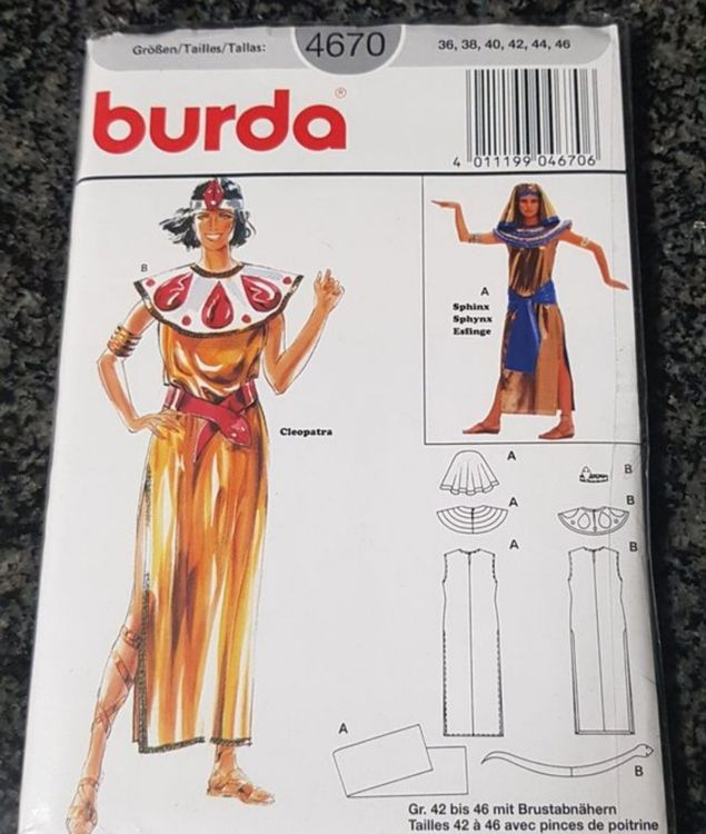 Burda Schnittmuster 4670, ungebraucht | Kaufen auf Ricardo