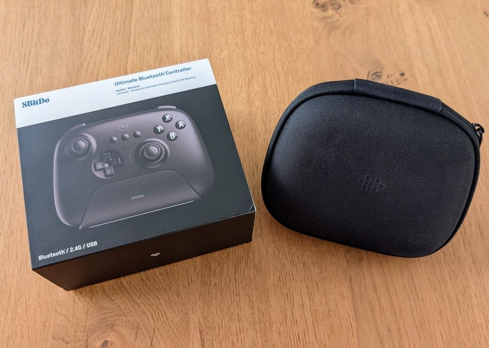 8bitdo Ultimate Schwarz Mit Original Case Kaufen Auf Ricardo