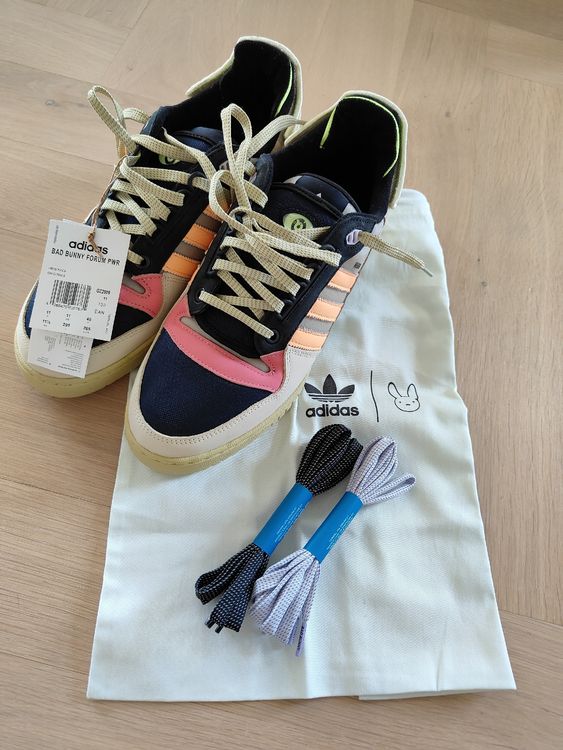 Adidas x Bad Bunny Forum Powerhouse Benito Sneakers Sneaker (Neu und originalverpackt) in ...