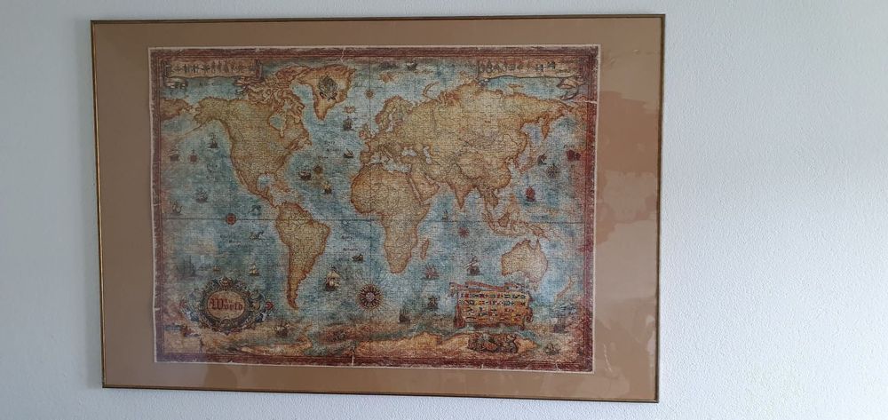 WELTKARTE BILD PUZZLE 2000 TEILIG | Kaufen auf Ricardo