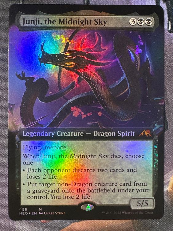 Junji, the Midnight Sky FOIL Variant 456 Boosterfrisch | Kaufen auf Ricardo