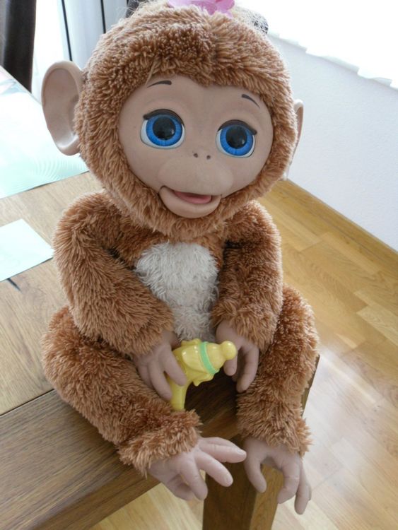 FurReal Friends Affe „Cuddles“ von Hasbro (Original) (Gebraucht) in ...
