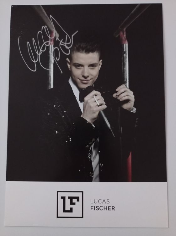 Lucas Fischer original signierte Autogrammkarte (Gebraucht) in Menziken für CHF 4.9 – mit ...
