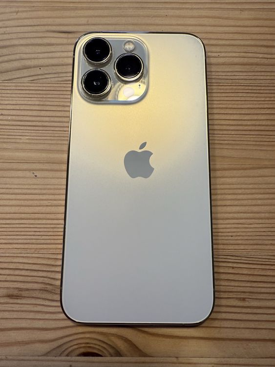 iPhone 13 Pro 128GB Gold, Top Zustand mit OVP (Gebraucht) in Obfelden ...