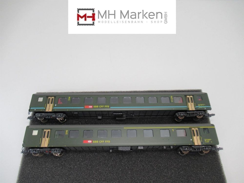 Roco 44323 + 44337 SBB Personenw. DC H0 (Gebraucht) in Basel für CHF 40 ...