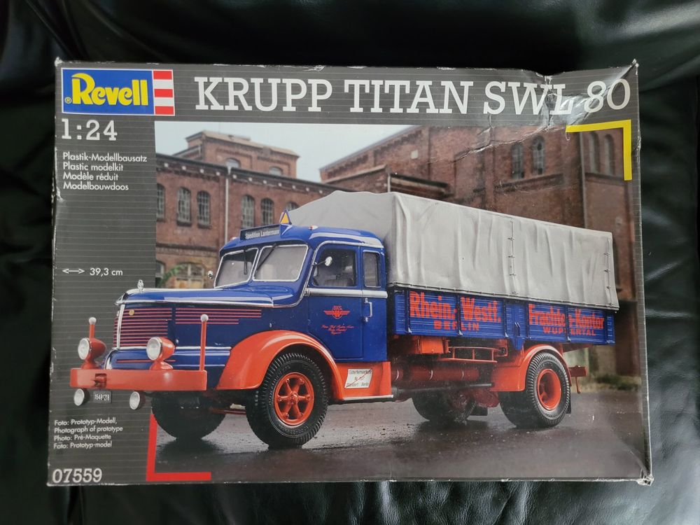 Revell 07559 Krupp Titan SWL 80 Modellbau 1:24 OVP (Neu (gemäss ...
