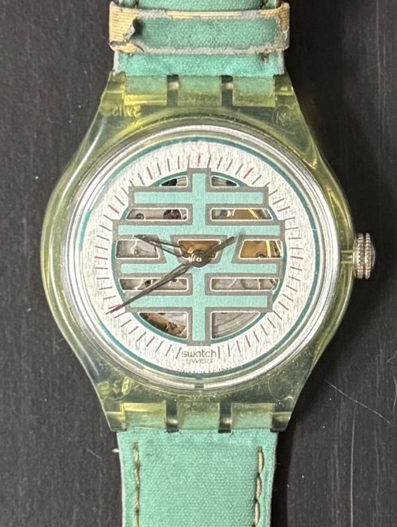 Rarität Swatch Automatic Uhr GoodFortune SAG103 aus den 90er | Kaufen ...
