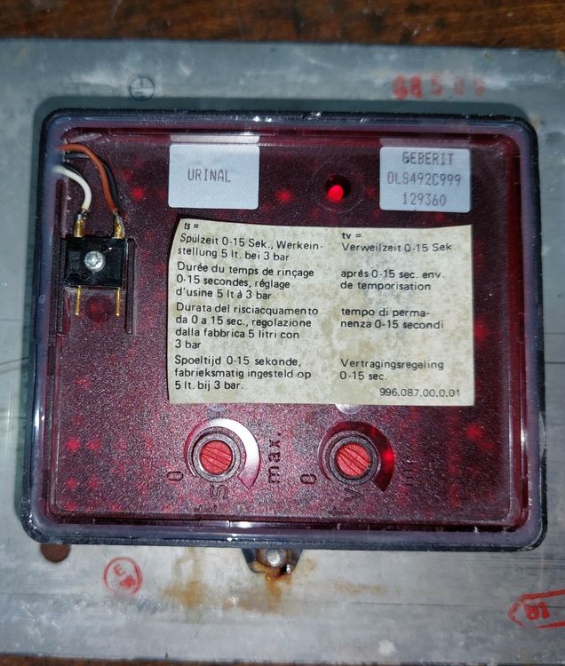 Geberit Urinal Auslösungen - Sensor. 3 Stk. (Gebraucht) in Siblingen ...