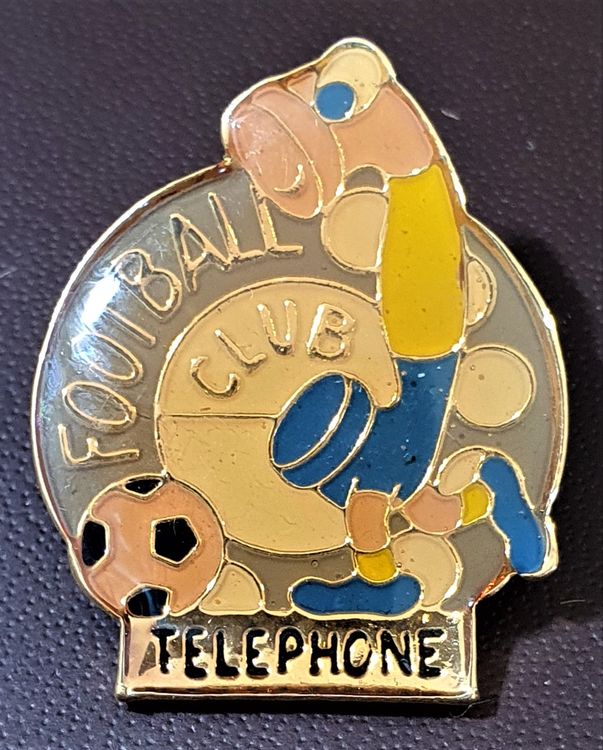 P897 - Pin Fussball Football Club Telephone Telefon PTT (Gebraucht) in ...