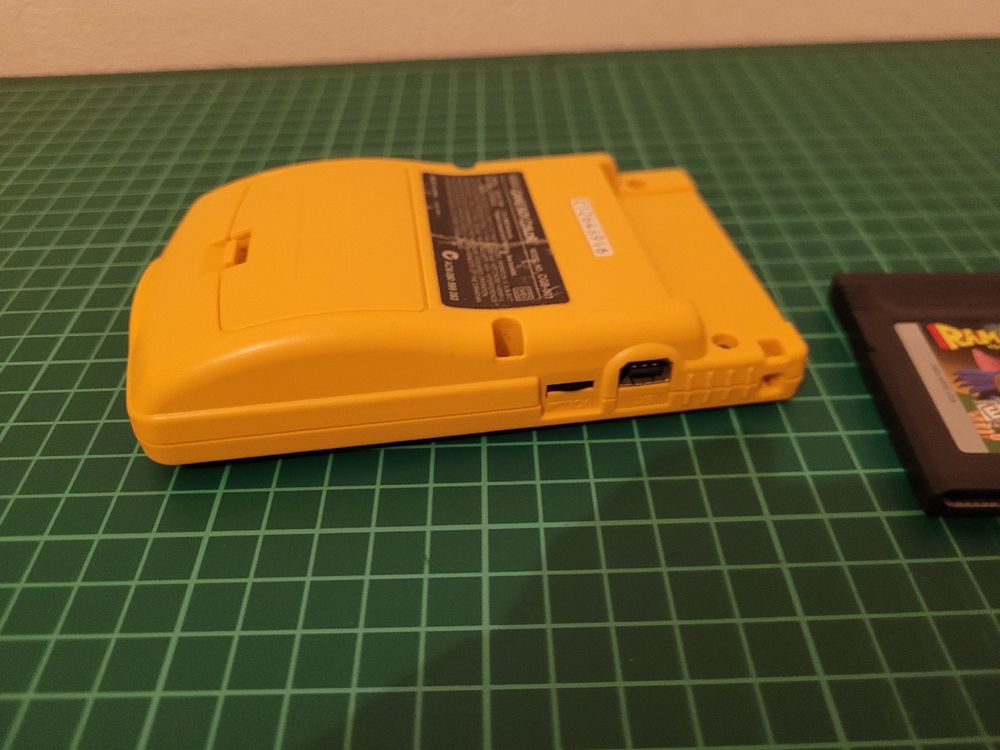 Nintendo Game Boy Color, yellow, with Rampage Game! (Gebraucht) in ...