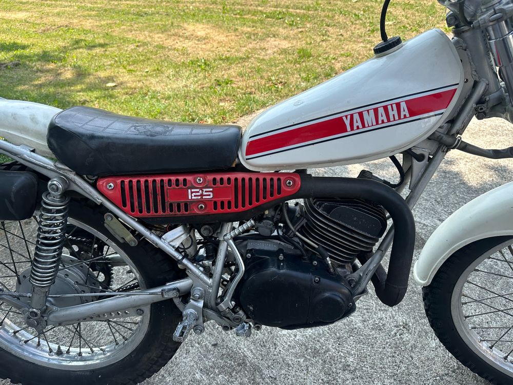Yamaha Trial TY 125 Typ 541 mit Ausweis VETERAN avec permis (Gebraucht) in Courtételle für CHF ...