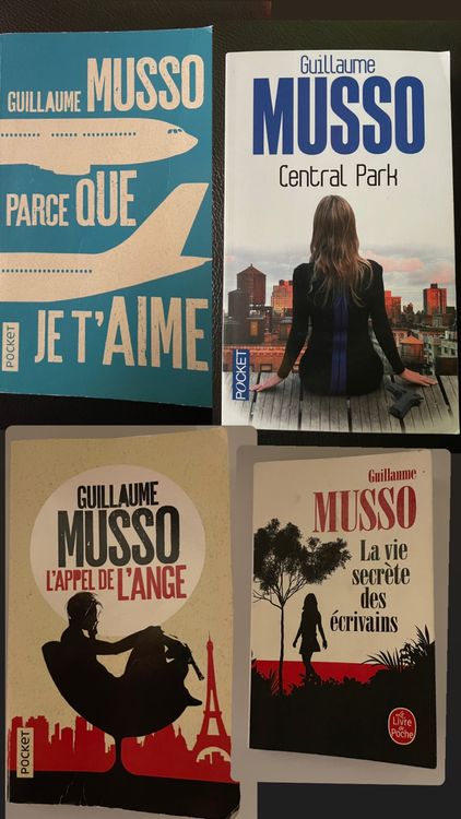 Lot de 4 romans Guillaume Musso (Gebraucht) in Noës für CHF 8 – mit ...