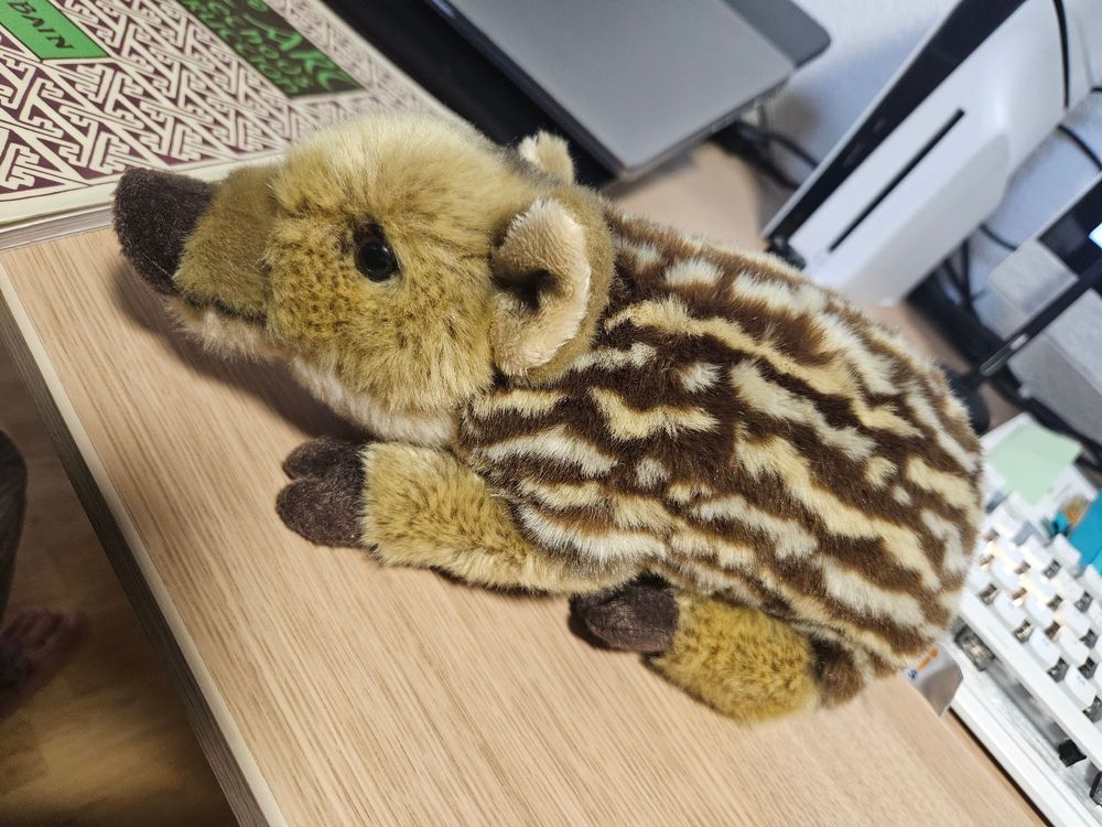 Wildschwein Frischling Ferkel Plüschtier von Tierpark Goldau | Kaufen ...