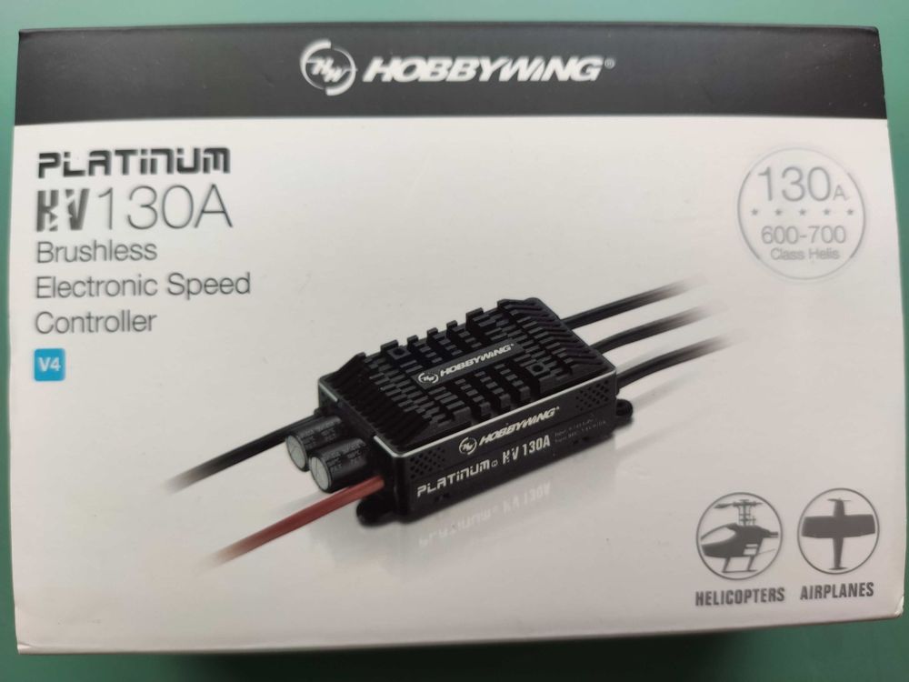 Regler Hobbywing Platinum V4 HV 130A Opto | Kaufen auf Ricardo