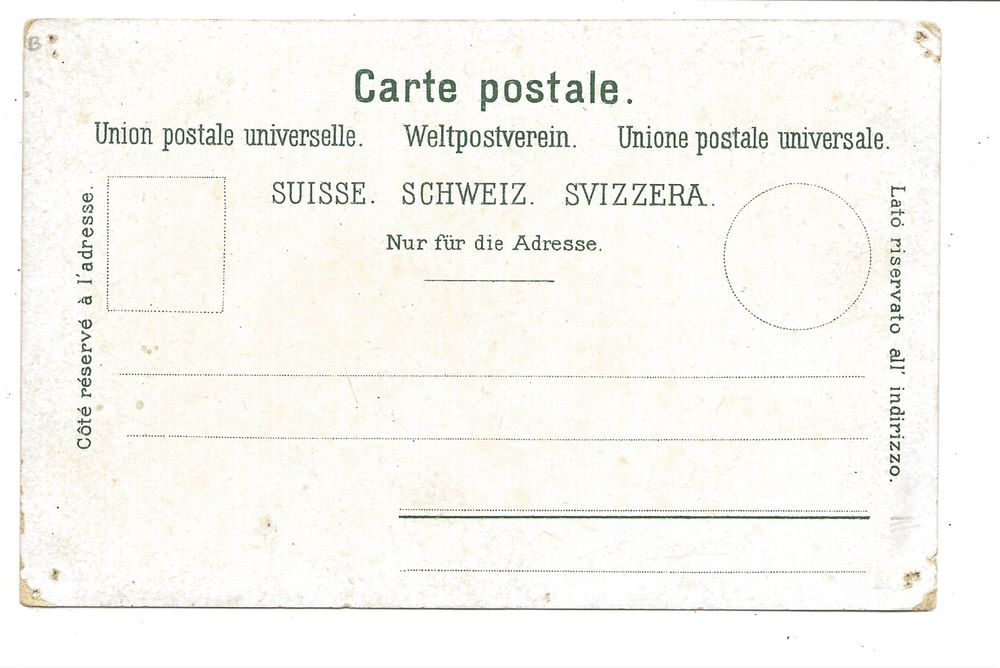 Gruss aus Schachen-Reute (AR) frühe Litho-Karte - um 1900 | Kaufen auf Ricardo