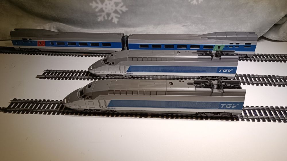 Lima Zugkomposition TGV SNCF Atlantique Silber Blau H0 | Kaufen auf Ricardo