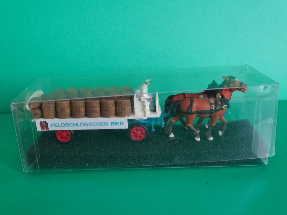 Feldschlösschen Brauereiwagen von Preiser 1/87 (Gebraucht) in Bretzwil ...