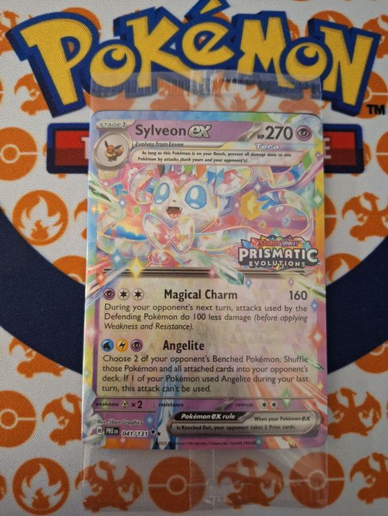 Pokemon Sylveon ex Promo Prismatic Evolutions 041/131 | Kaufen auf Ricardo