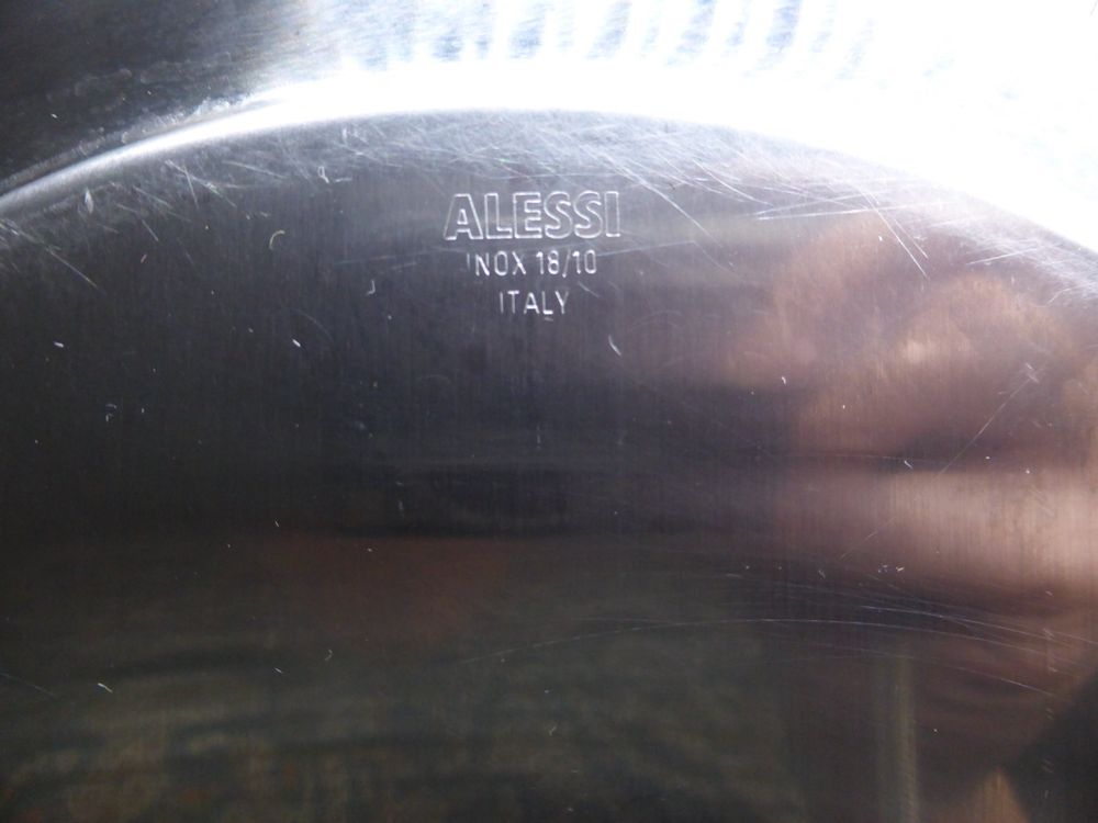 Plateau de table Alessi Italy en inox chats découpés | Kaufen auf Ricardo