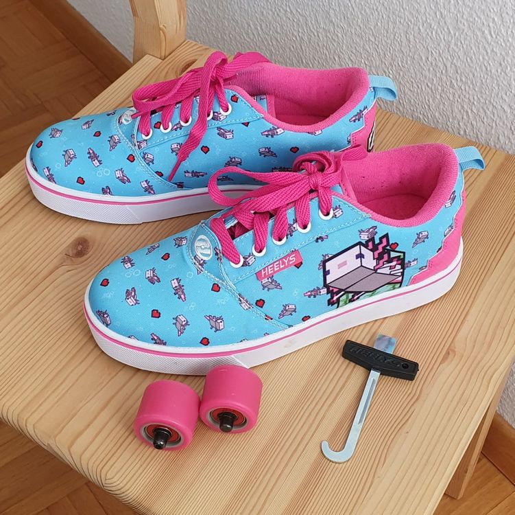 Schuhe Heelys X Minecraft Pro 20 Axolotl / Gr.38 (Gebraucht) in ...
