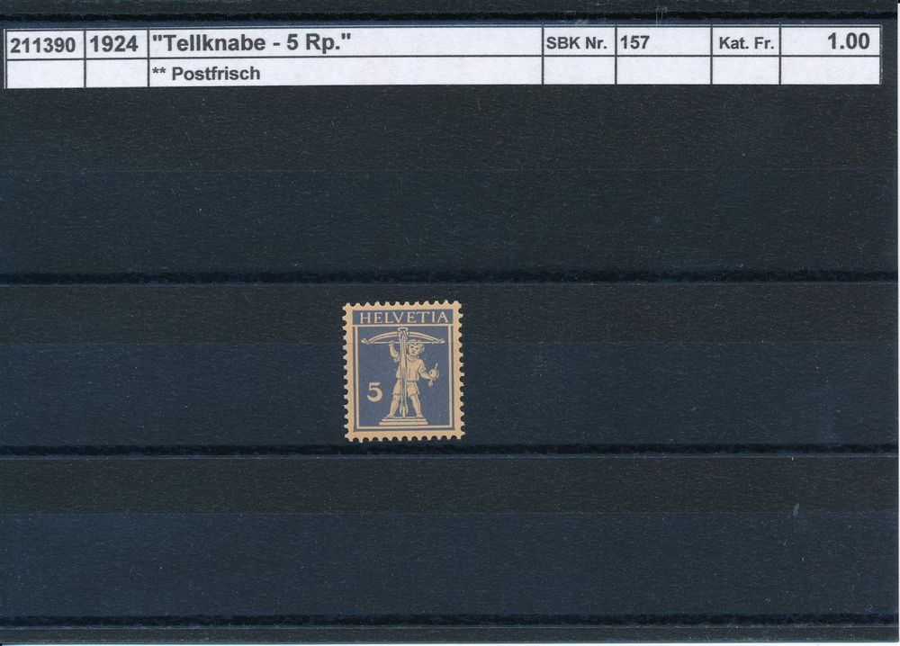 1925 Tellknabe - 5 Rp. | Kaufen auf Ricardo