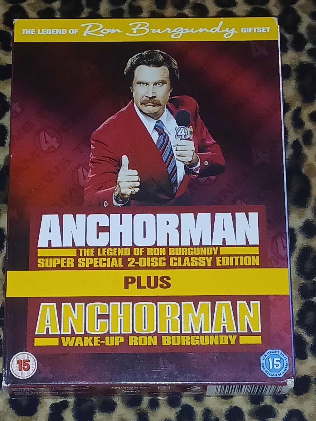 Ron Burgundy - Anchorman DVD Geschenkset - Top Zustand! (Gebraucht) in ...