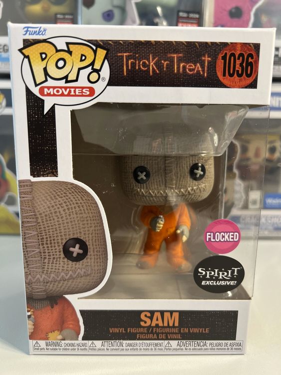Funko POP! Movies Trick 'r Treat Sam Edition Limitée Floquée (Neuf avec ...