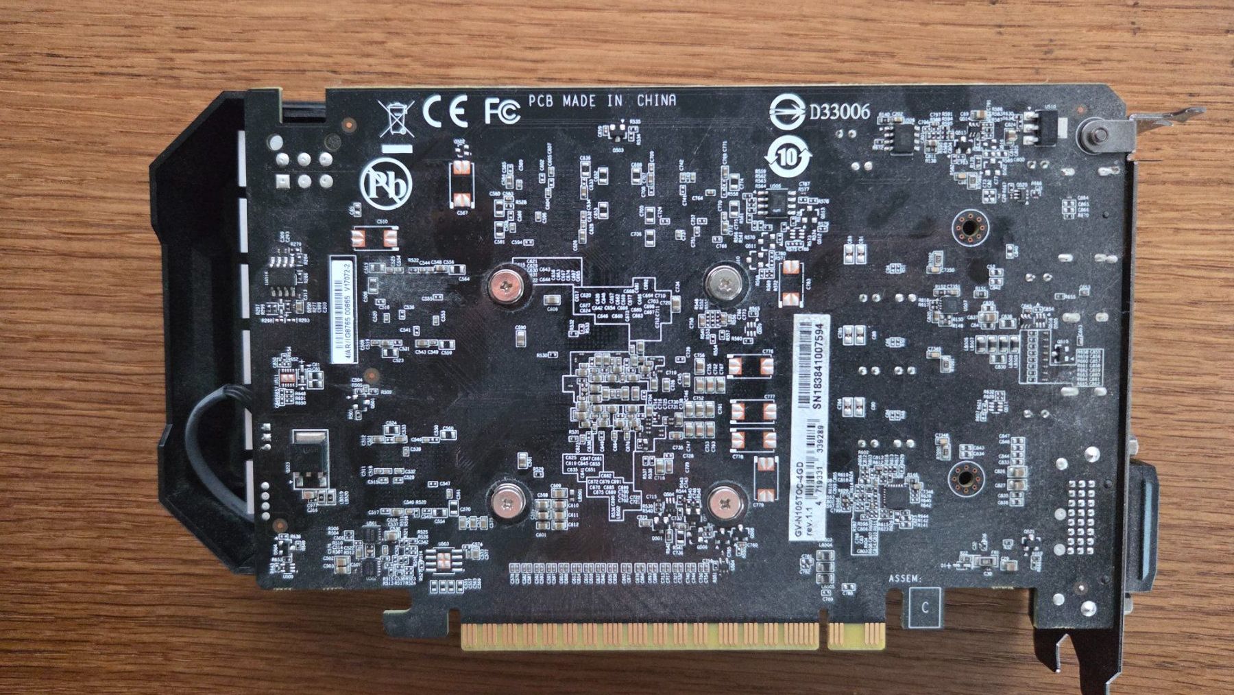 Gigabyte GeForce GTX 1050 Ti OC (Gebraucht) in Balgach für CHF 41 – mit ...