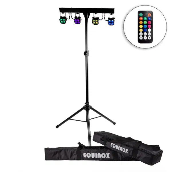 Equinox EQLED139 MicroPar Bar Quad System 4PAR RGBW DMX (Gebraucht) in ...