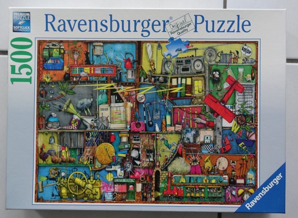 Ravensburger 1500 - Das Krachmacherregal - Colin Thompson | Kaufen auf ...