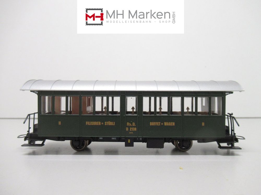 Bemo 3232 148 Historischer Buffetwagen der RhB DC GS H0m (Gebraucht) in Basel für CHF 60 – mit ...