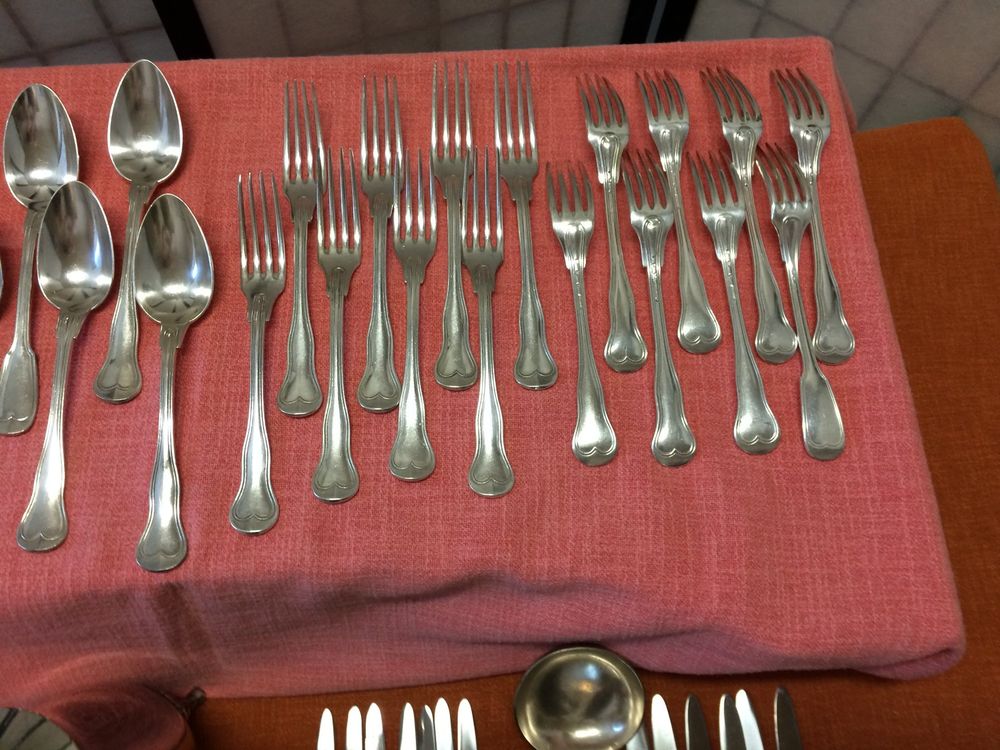 Service de table vintage en argent (D'occasion) à Vevey pour CHF 450 ...