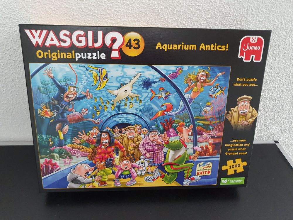 Jumbo - Wasgij Puzzle 1000 Nr. 43 (Karton leicht beschädigt) (Neu und ...
