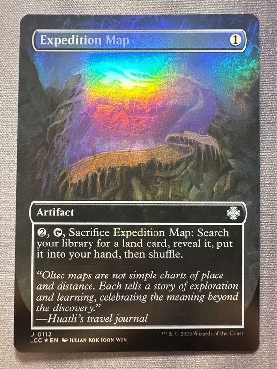 Expedition Map FOIL Variant 0112 Ixalan (Neu (gemäss Beschreibung)) in ...