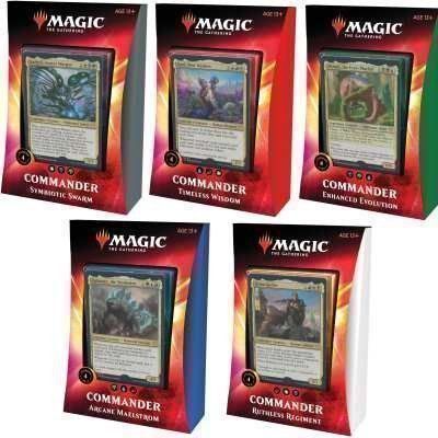 Magic Commander 2020 Ikoria - alle 5 Decks Englisch (Neu und ...